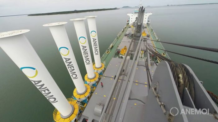 Wind propulsion innovations in maritime navigation