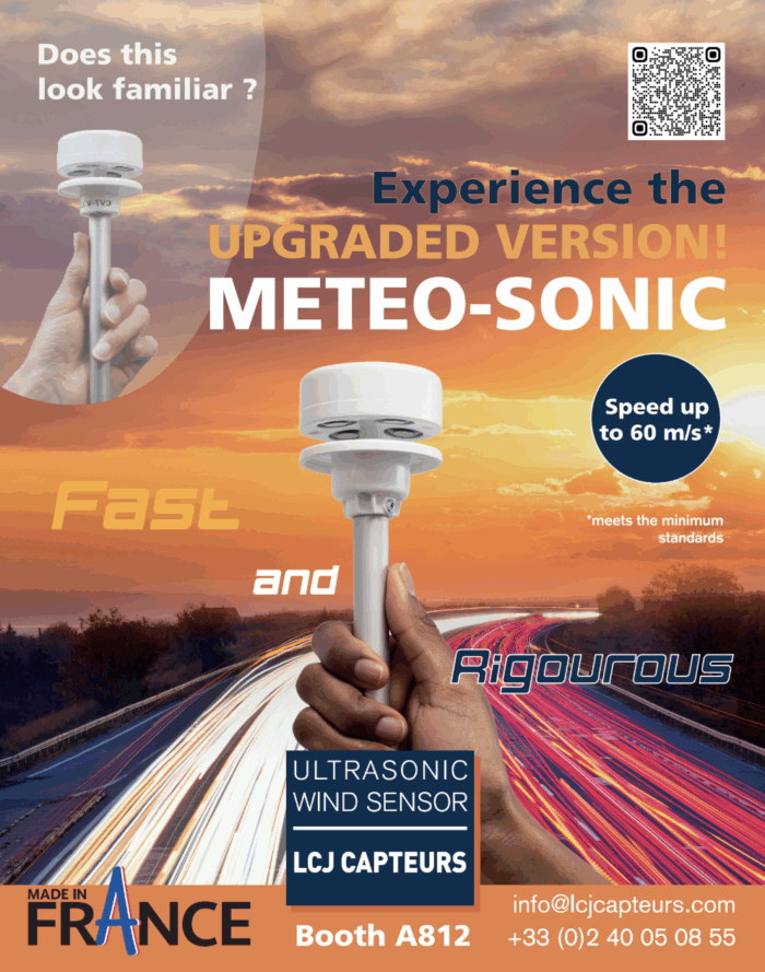 METEO-SONIC The new anemometer wind vane from LCJ Capteurs - LCJ Capteurs